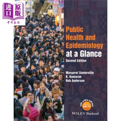 公共卫生与流行病学一览 第2版 Public Health And Epidemiology At A Glance 英文原版 Margaret Somerville【中商原版】Wil