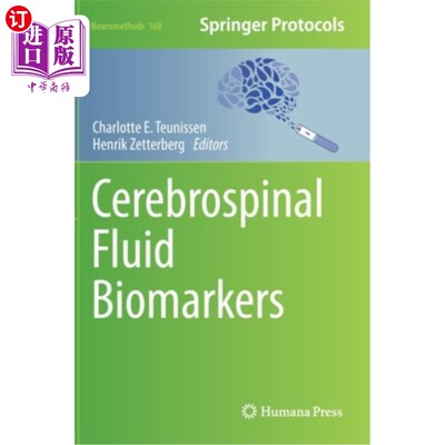 海外直订医药图书Cerebrospinal Fluid Biomarkers 脑脊液生物标志物