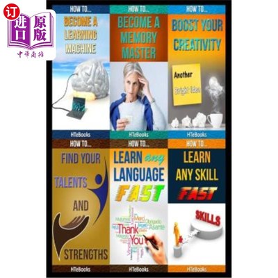 海外直订6 books in 1: Self-Esteem, Self-help, Personal Success, Business Skills, Creativ 六本书合一：自尊、自救、个
