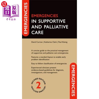 海外直订医药图书Emergencies in Supportive and Palliative Care 支持和姑息治疗中的紧急情况