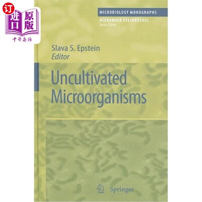 海外直订Uncultivated Microorganisms 未培养的微生物