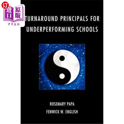 海外直订Turnaround Principals for Underperforming Schools 表现不佳学校的转机校长