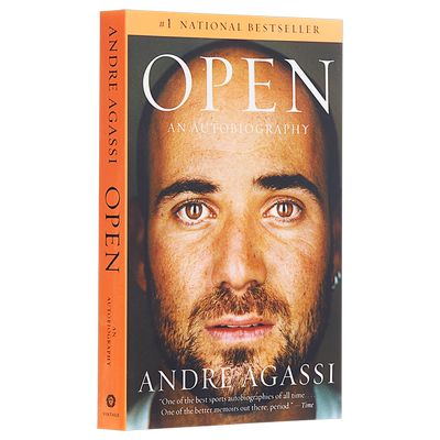 网 Open 阿加西自传 英语原版 英文原版 豆瓣阅读 An Autobiography Andre Agassi 安德烈 阿加西 【中商原版】