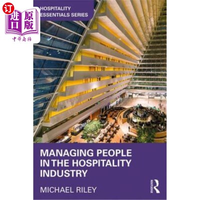海外直订Managing People in the Hospitality Industry 管理酒店业的人员