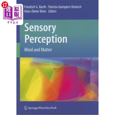 海外直订医药图书Sensory Perception: Mind and Matter 感官知觉：心灵与物质