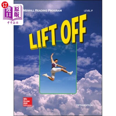 海外直订Merrill Reading Program, Lift Off Student Reader... 梅里尔阅读课程，学生阅读，F级
