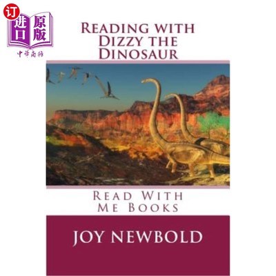 海外直订Reading with Dizzy the Dinosaur: Read With Me Books 和恐龙迪兹一起阅读:和我一起读书