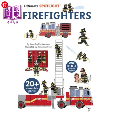 海外直订Ultimate Spotlight: Firefighters 终极焦点:消防员