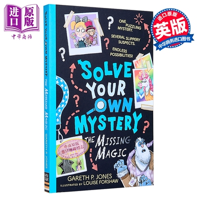 解谜 失踪的魔术 Solve Your Own Mystery The Missing Magic 英文原版 Gareth P Jones【中商原版】