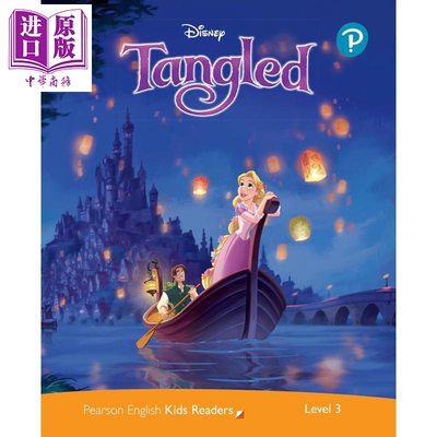 英文原版 级别3 迪士尼儿童读物 魔发奇缘 含音频Level 3 Disney Kids Readers Tangled Pack Pearson Englis【中商原版】