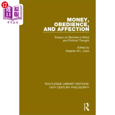 海外直订Money, Obedience, and Affection 金钱、服从和感情