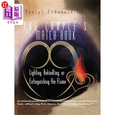海外直订The Couple's Match Book: Lighting, Rekindling, or Extinguishing the Flame 这对夫妇的火柴本：点燃、重新点燃