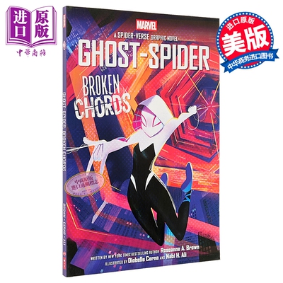 幽灵蜘蛛 分解的和弦 蜘蛛格温图画小说 Ghost Spider Broken Chords Spider Gwen Graphic Novel 英文原版 R Brown【中商原?