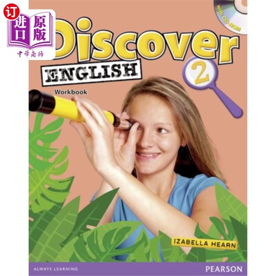 海外直订Discover English Global 2 Activity Book and Stud... 发现全球英语2活动手册和学生光盘包