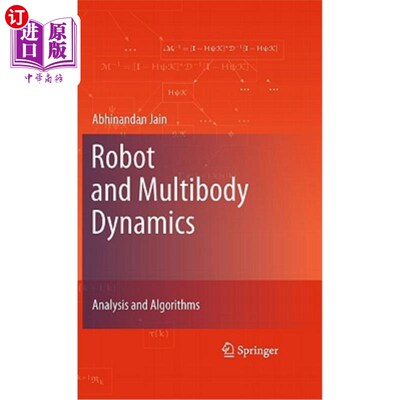 海外直订Robot and Multibody Dynamics: Analysis and Algorithms 机器人与多体动力学：分析与算法