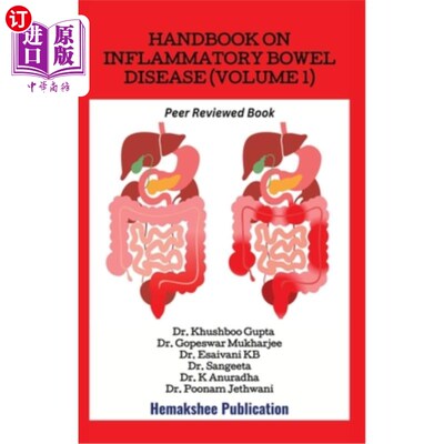 海外直订Handbook on Inflammatory Bowel Disease (Volume 1) 炎症性肠病手册（第一册）