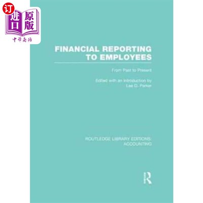 海外直订Financial Reporting to Employees (RLE Accounting) 向员工提交财务报告