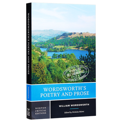 华兹华斯诗文选 诺顿文学解读系列 英文原版 Norton Critical Editions Wordsworths Poetry and Prose【中商原版】