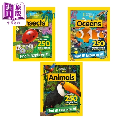美国国家地理儿童版3册