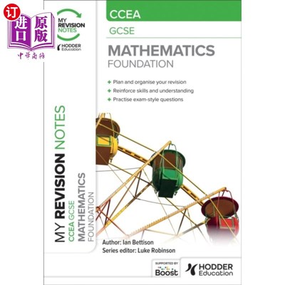 海外直订My Revision Notes: CCEA GCSE Mathematics Foundat... 我的复习笔记:CCEA GCSE数学基础