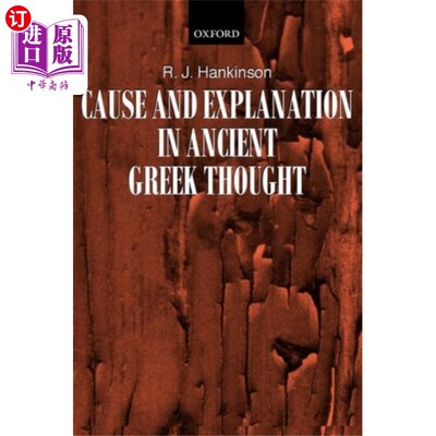 海外直订Cause and Explanation in Ancient Greek Thought 古希腊思想中的原因与解释