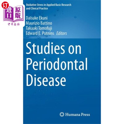 海外直订医药图书Studies on Periodontal Disease 牙周病研究