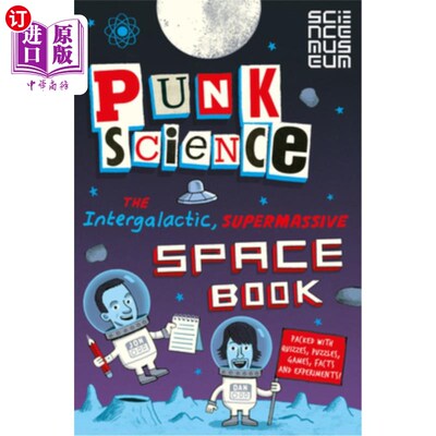 海外直订Punk Science: Intergalactic Supermassive Space Book 朋克科学:星际超大质量太空书
