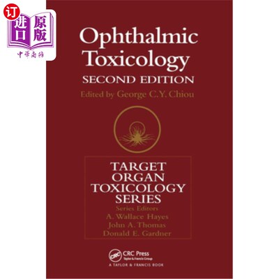 海外直订医药图书Ophthalmic Toxicology 眼毒理学