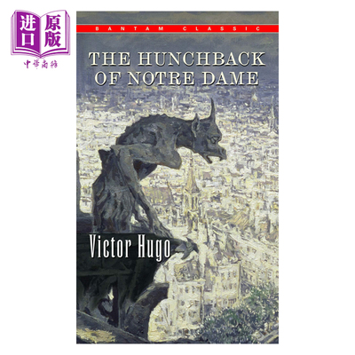 巴黎圣母院 雨果 Victor Hugo【中商原版】英文原版 The Hunchback of Notre Dame 法国文学