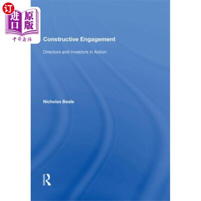 海外直订Constructive Engagement 建设性的接触