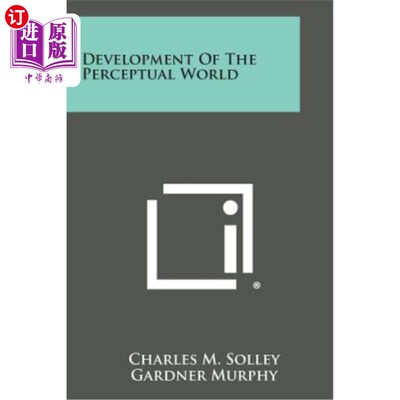 海外直订Development of the Perceptual World 感性世界的发展