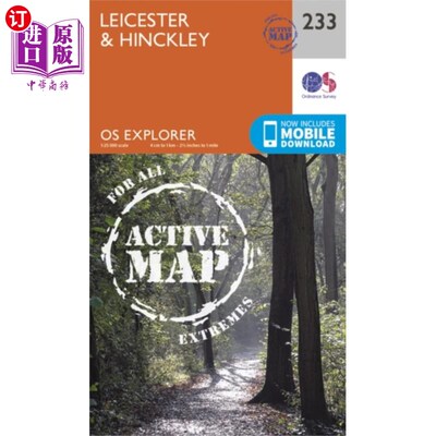 海外直订Leicester and Hinckley 莱斯特和欣克利