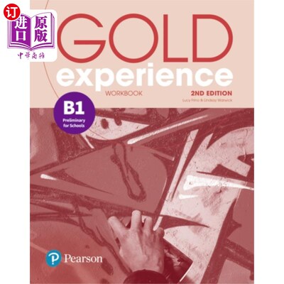 海外直订Gold Experience 2nd Edition B1 Workbook 黄金体验B1练习册