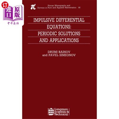海外直订Impulsive Differential Equations 脉冲微分方程