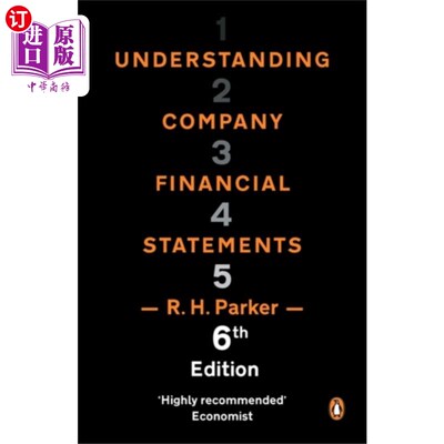 海外直订Understanding Company Financial Statements 了解公司财务报表