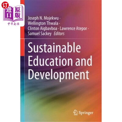 海外直订Sustainable Education and Development 可持续教育与发展