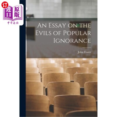 海外直订An Essay on the Evils of Popular Ignorance 一篇关于大众无知之恶的文章