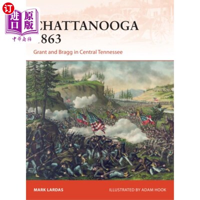 海外直订古英语 Chattanooga 1863 查塔努加1863
