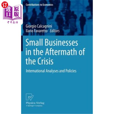 海外直订Small Businesses in the Aftermath of the Crisis: International Analyses and Poli 危机后的小企业:国际分析与