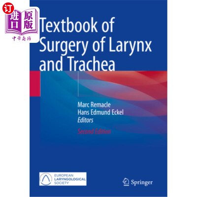 海外直订医药图书Textbook of Surgery of Larynx and Trachea 喉气管外科教材