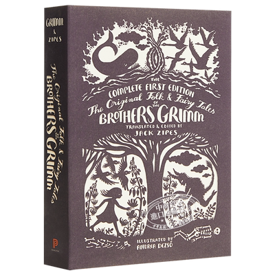 格林童话初版全集 Original Folk and Fairy Tales of Brothers Grimm 英文原版  完整第一版【中商原版】