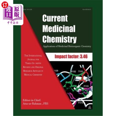 海外直订Applications of Medicinal Bioinorganic Chemistry 药物生物无机化学应用