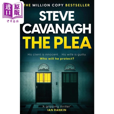预售 埃迪 弗林系列 第2部 恳求 The Plea 英文原版 Steve Cavanagh 惊悚流行小说【中商原版】