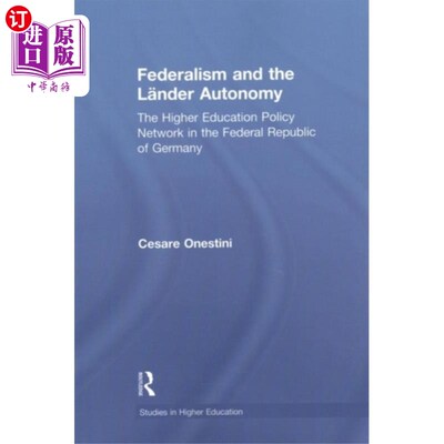 海外直订Federalism and the Lander Autonomy 联邦制与各州自治