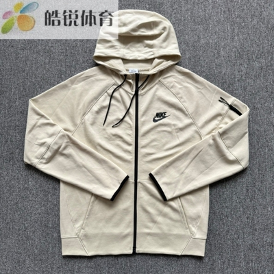 Nike Tech-Pack耐克男子春秋季针织连帽简约夹克外套 DD5285-229