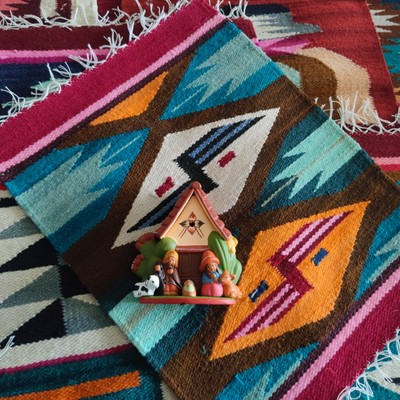 秘鲁手工编织挂毯地毯