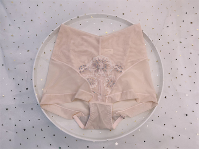 美容院高腰提臀收腹包臀内裤