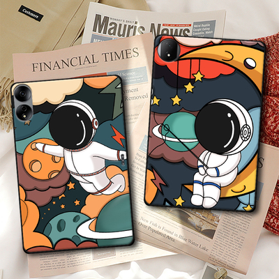 适用荣耀MagicPad3Pro平板保护套Pad2软壳13定制12.3轻薄可爱卡通宇航员ins风单面无盖简约