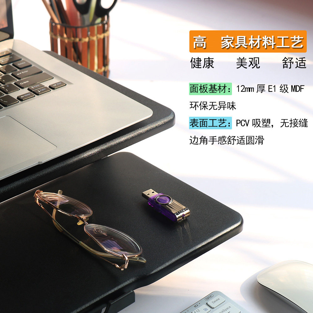 台式电脑显示器屏幕增高架双层收纳多功能桌面抬高底座笔记本支架
