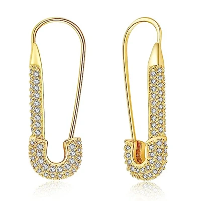 Chic Clips Earrings for Women Creative Statement Girls